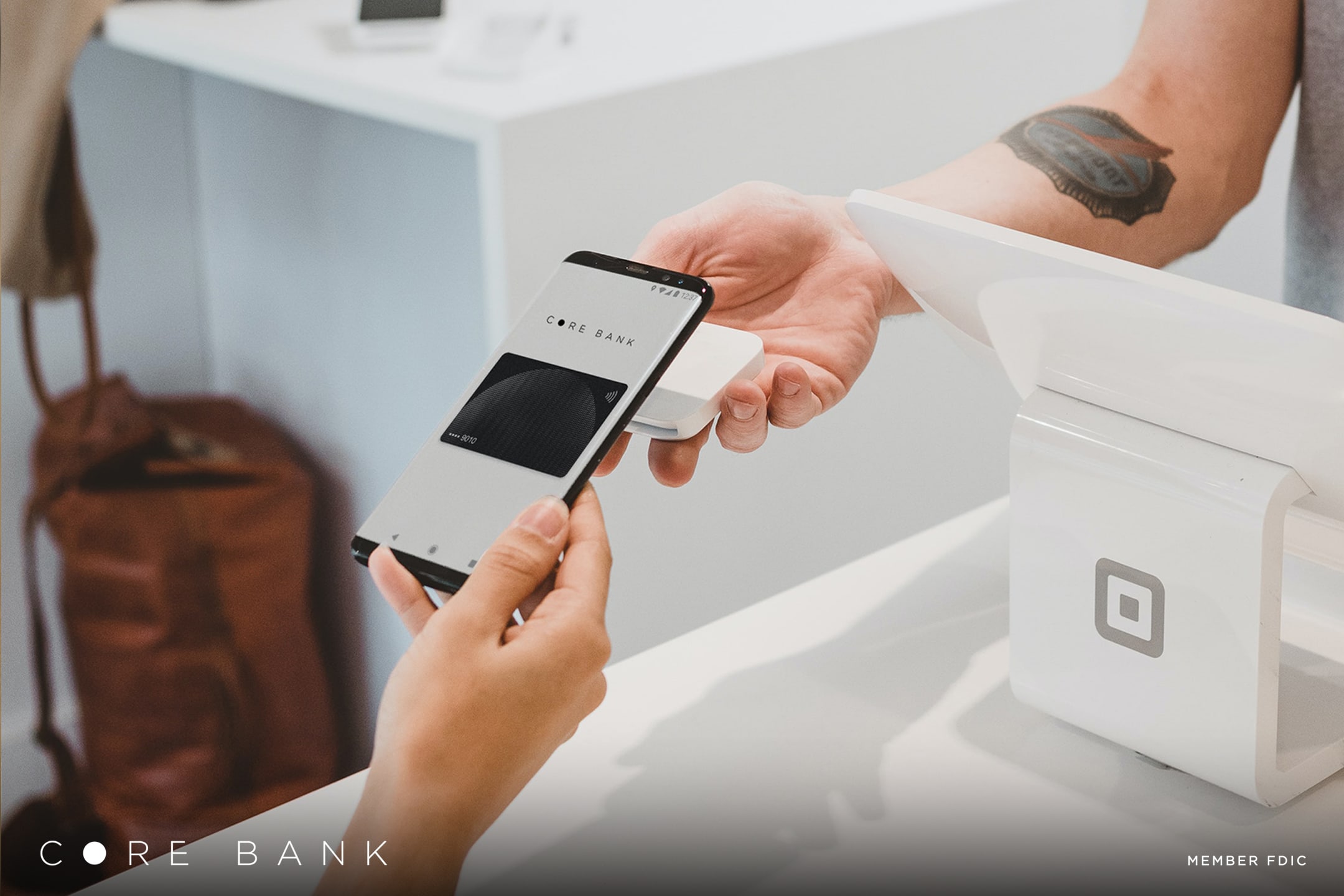 Mobile Wallet Ease: Tap and Pay with Your Phone - Core Bank
